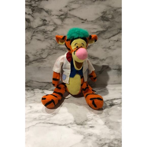 Disney | Toys | Mad Scientist Tigger Bean Bag Plush | Poshmark